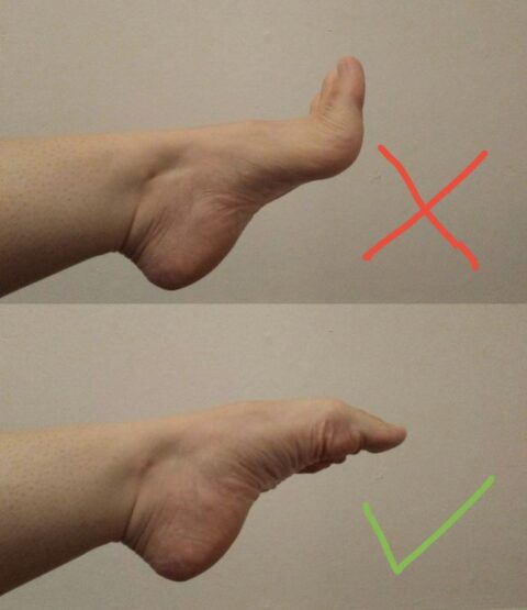 Pointing Your Toes | Epsom Physiotherapy